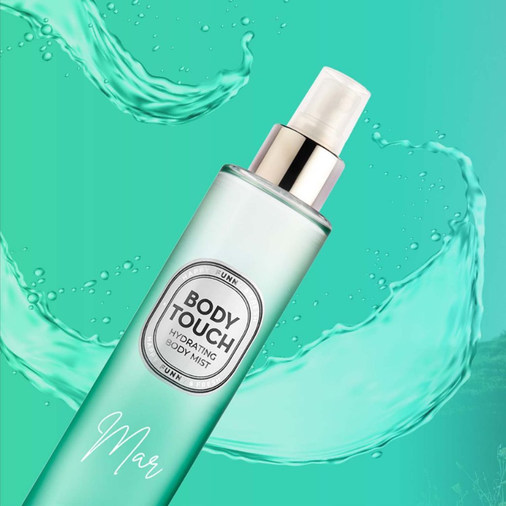 Body Touch "Mar" Body mist con aloe vera 200ml - Dr. Selby