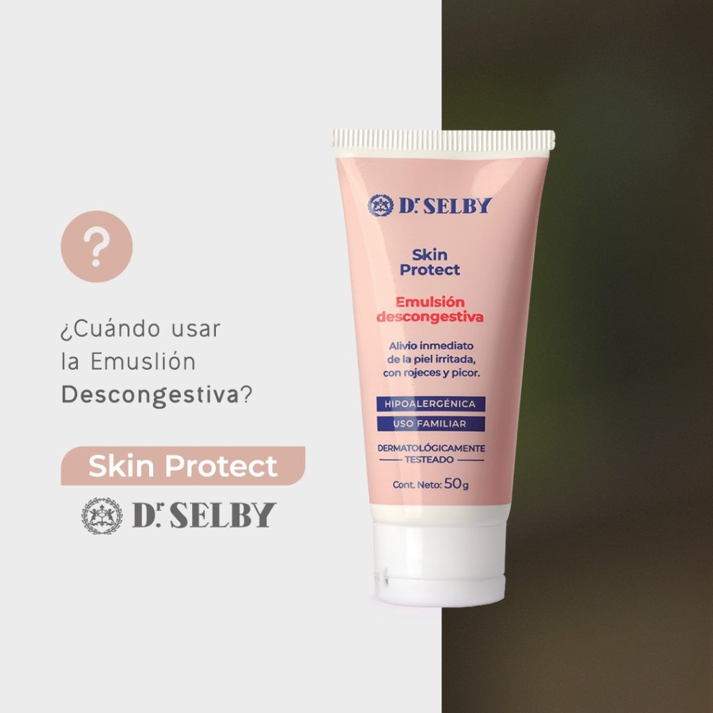 Skin Protect "Emulsión descongestiva" 50g - Dr. Selby