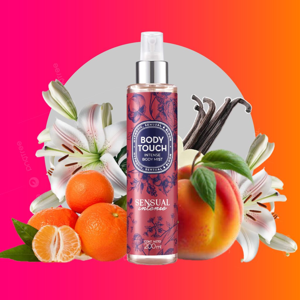 Body Touch "Sensual" body mist con aloe vera 200ml - Dr. Selby