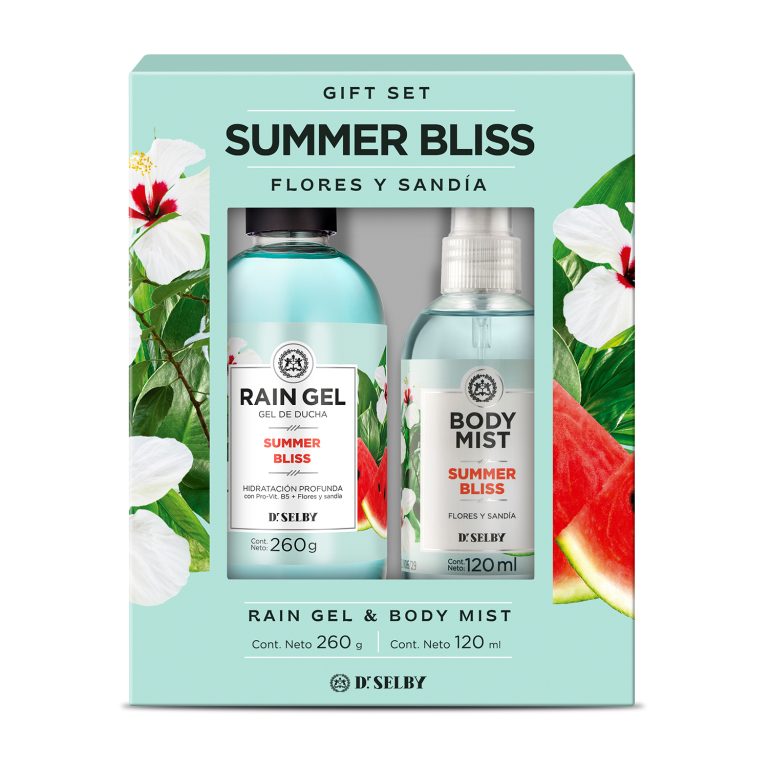 "Summer Bliss" Body Mist 120ml + Gel de Ducha - Dr. Selby