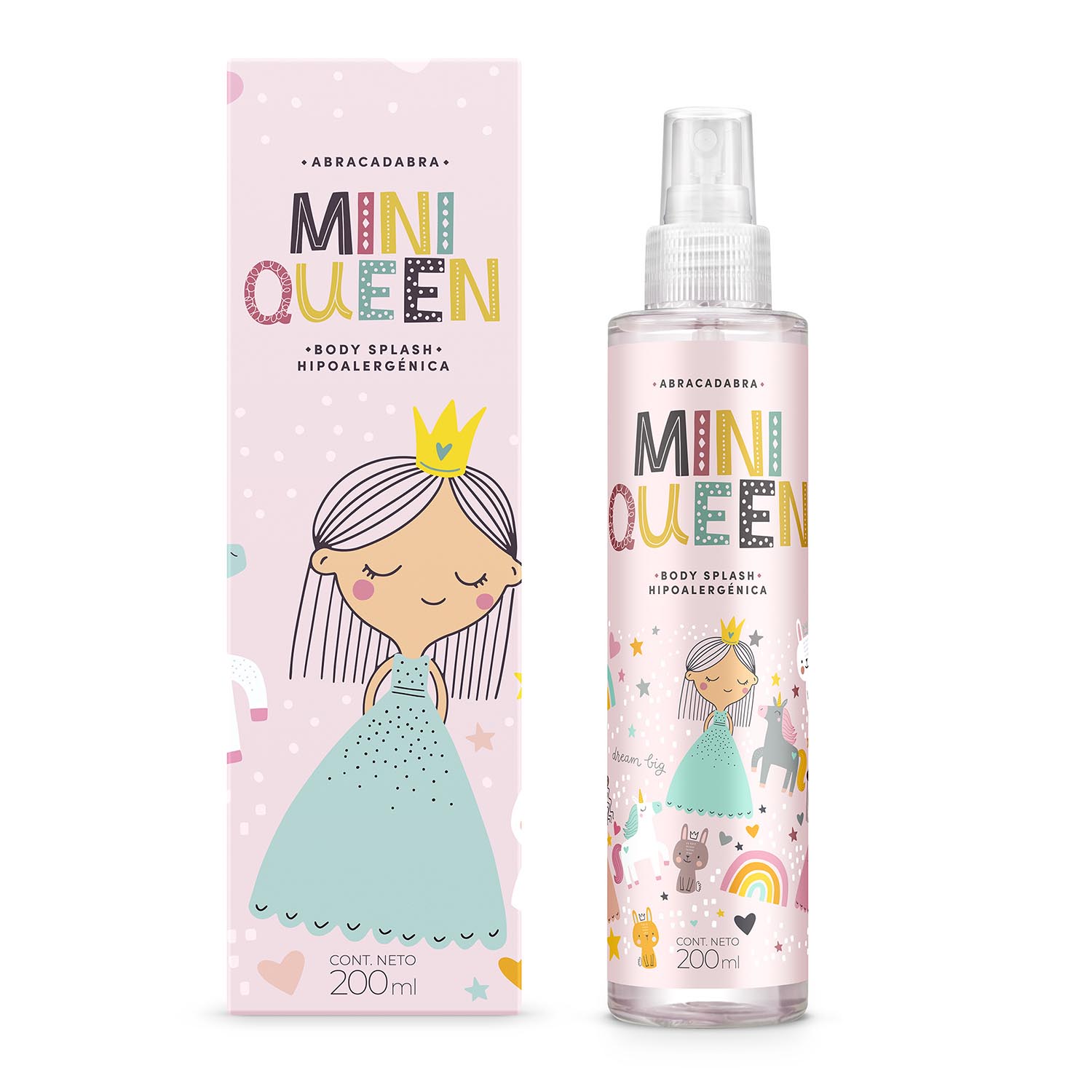 ABRACADABRA "Mini Queen" Body Splash 200ml - Dr. Selby